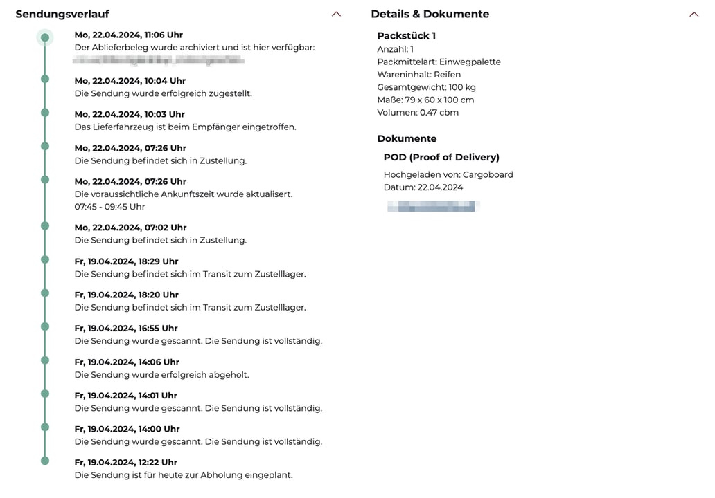 How does our shipment tracking work?